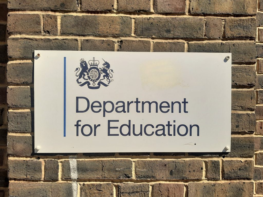 Meeting with the DfE to discuss under funded Free School Meals - RIVA